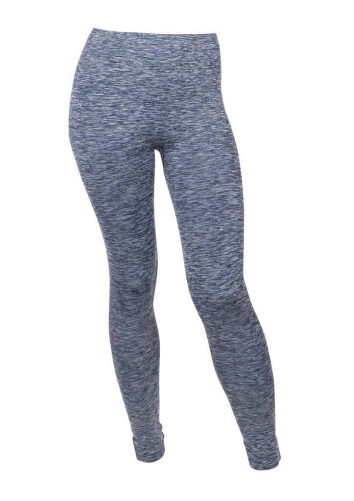 Run&Relax - Asana tights - midnight blue melange (kun S) - Yoga Atelieret